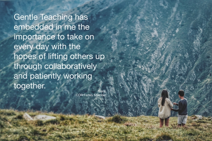 Empathy in Action: How Gentle Teaching Transforms Lives at COR | Gentle ...
